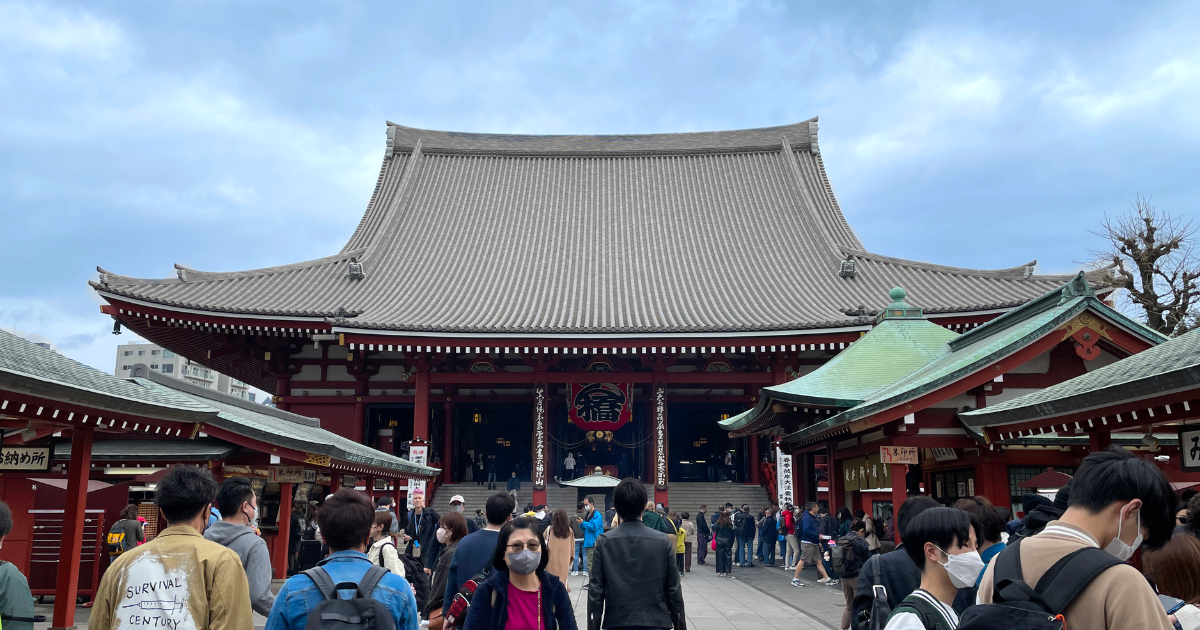 【Easy to walk on!】A photo guide to how to get to “Sensoji Temple” from ...