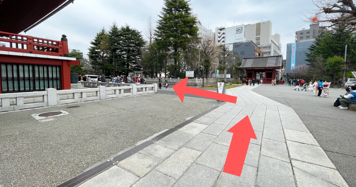 【Easy to walk on!】A photo guide to how to get to “Sensoji Temple” from ...