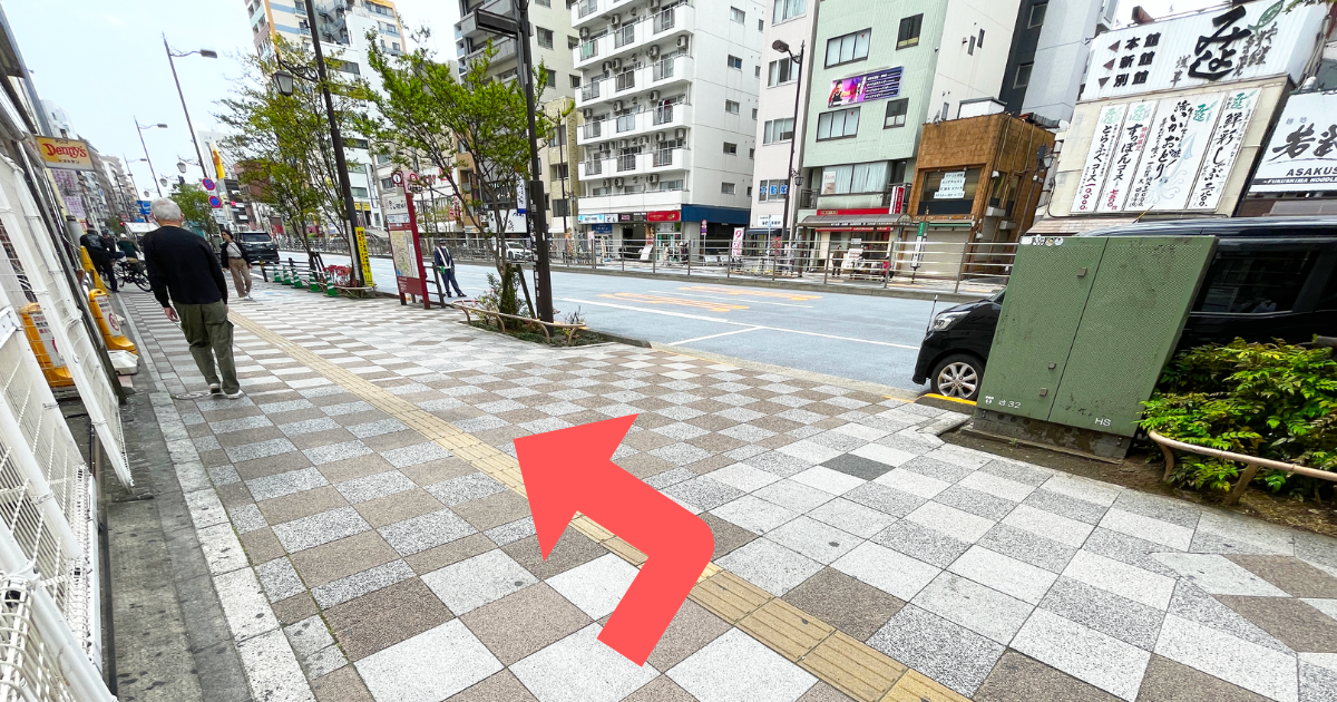 【Easy to walk on!】A photo guide to how to get to “AsakusaROX” from ...